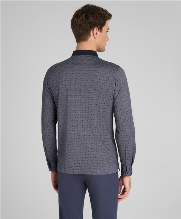 Рубашка поло прямого кроя из мерсеризованного волокна, 100% хлопок в ...