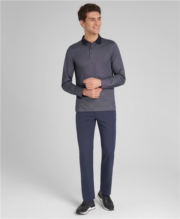 Рубашка поло прямого кроя из мерсеризованного волокна, 100% хлопок в ...